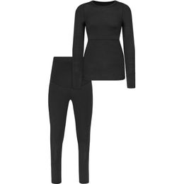 Normani Outdoor Sports Merino Unterw&auml;sche Umstandsmode in Anthrazit | Gr.: XL