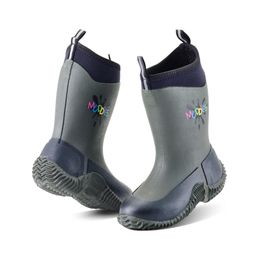 Grubs Kinder Gummistiefel "Muddies Icicle Wellies" in Grau | Gr.: 32