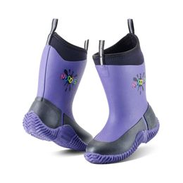 Grubs Kinder Gummistiefel "Muddies Icicle Wellies" in Lila | Gr.: 34