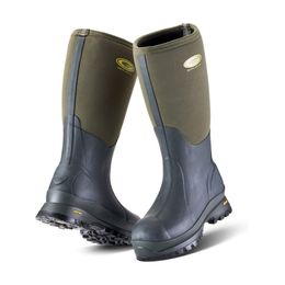 Grubs Gummistiefel "Snowline Wellies" in Gr&uuml;n | Gr.: 46