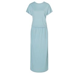 super.natural Merino Kleid W FEEL GOOD DRESS in blau | Gr.: S