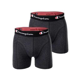 Champion Boxershort 2er Pack in Grau meliert | Gr.: S