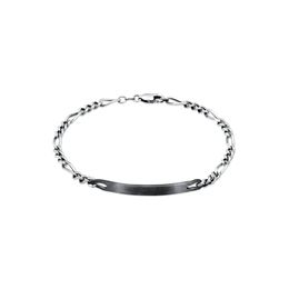 Kuzzoi Armband 925 Sterling Silber in Schwarz | Gr.: 23 cm