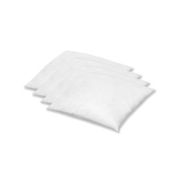 Spessarttraum 4tlg. Set: Faserkissen Kleinkissen "Rollo" in wei&szlig; | Gr.: 50 x 60 cm