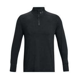 Under Armour Longsleeve "Qualifier Run 1/4 Zip" in Schwarz | Gr.: M