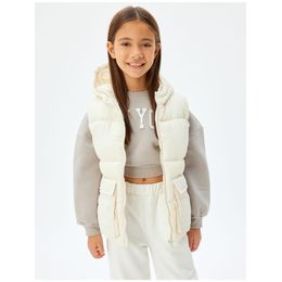 KOTON Weste Anorak in Ekru | Gr.: 5-6 Jahre