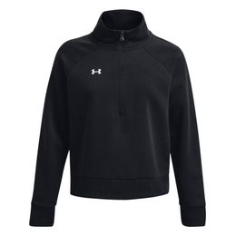 Under Armour Longsleeve "UA Rival Fleece Hz" in Schwarz | Gr.: L