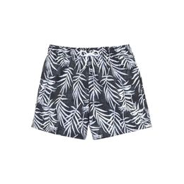 Venice Beach Badeshorts in schwarz bedruckt | Gr.: M