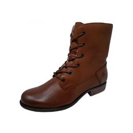 Post Xchange Schn&uuml;rstiefel Jessy in Braun | Gr.: 39