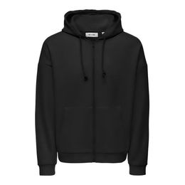 Only & Sons Only&Sons Sweatjacke 'CHASE' in schwarz | Gr.: L
