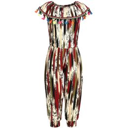 KMISSO Jumpsuit in Beige-Bordeaux - Bunt | Gr.: 134
