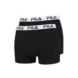 Fila Boxershort 2er Pack in schwarz | Gr.: XL