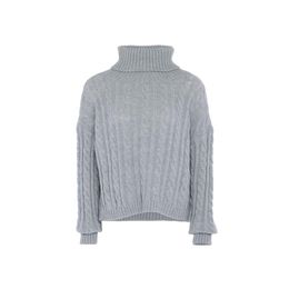 Libbi Damen Sweater in HELLGRAU MELANGE | Gr.: XL/XXL