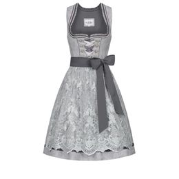 Nübler Nübler Mini Dirndl Gerti in Silber | Gr.: 34
