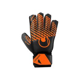 Uhlsport Torwarthandschuhe FM Soft Resist+ Flex Frame in schwarz/fluo orange | Gr.: 7,5