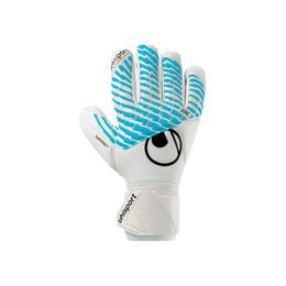Uhlsport Torwarthandschuhe FM Cybertec Supersoft HN in wei&szlig;/cyberblau/schwarz | Gr.: 10,5