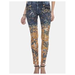 Cipo & Baxx Cipo & Baxx Jeans in ORANGE | Gr.: W28/L32