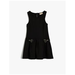 KOTON Kleid in Schwarz | Gr.: 6-8 Jahre