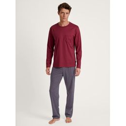 Calida Pyjama in mars red | Gr.: M