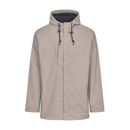Derbe Regenjacke in Beige | Gr.: XXL