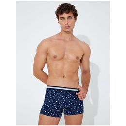 KOTON Boxer in Marineblau Gemustert | Gr.: XL