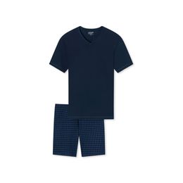 uncover by Schiesser Pyjama in Dunkelblau | Gr.: S