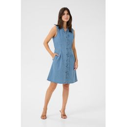 Culture Denimkleid CUrenny Fitted in Light Blue Denim | Gr.: M