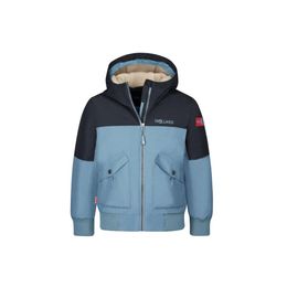 Trollkids Winterjacke Grimstad in black/steel blue | Gr.: 110
