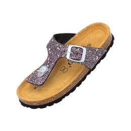 Palado Zehentrenner in violett glitter | Gr.: 37