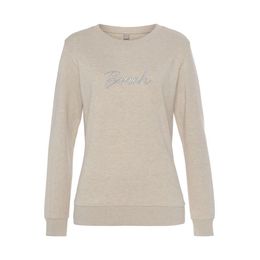Bench Sweatshirt in beige meliert | Gr.: 36-38