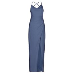 Vera Mont Abendkleid figurbetont in Blue Stone | Gr.: 42