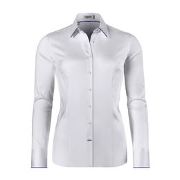 Vincenzo Boretti Bluse tailliert in weiß | Gr.: 38