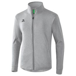 Erima Herren Sweatjacke in hellgrau melange | Gr.: XXL