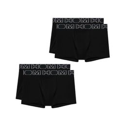 HOM Retro Boxer Boxerlines HO1 in all black | Gr.: L