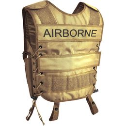 Normani Outdoor Sports Weste mit abnehmbarem Klett-Patch Tac Charge-V in AIRBORNE | Gr.: XL/XXL