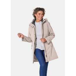GOLDNER Kapuzenjacke mit 3-in-1-Funktion in kiesel | Gr.: 46
