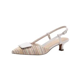 Marco Tozzi Slingpumps in WHITE MULTI | Gr.: 41