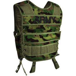 Normani Outdoor Sports Weste mit abnehmbarem Klett-Patch Tac Charge-V in ARMY | Gr.: M/L
