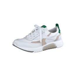 Paul Green Leder-Sneakers in Wei&szlig; | Gr.: 38,5
