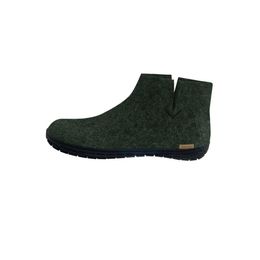glerups Boots Naturkautschuksohle Schwarz in Forest | Gr.: 37