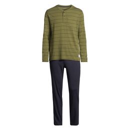 Seidensticker Schlafanzug Soft Knits in Zinfandel | Gr.: XL