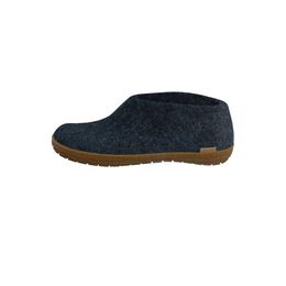 glerups Hausschuh Kautschuksohle in Denim | Gr.: 47