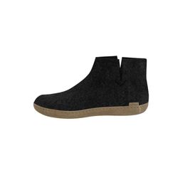 glerups Boots Ledersohle in Charcoal | Gr.: 36