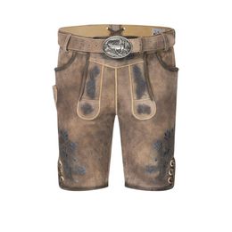 Nübler Nübler Lederhose kurz Klemens Jein in Stein | Gr.: 48