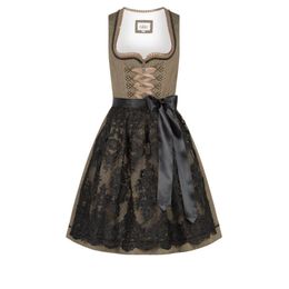 N&uuml;bler N&uuml;bler Mini Dirndl Erika in Gold | Gr.: 38