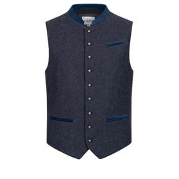 Nübler Nübler Trachtengilet Quentin in Blau | Gr.: 46