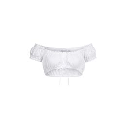 Nübler Nübler Dirndlbluse Carmen Annamirl in Weiß | Gr.: 42