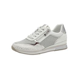 Marco Tozzi Sneaker in WHITE/SILVER | Gr.: 40