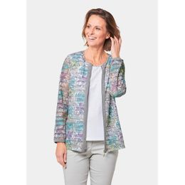 GOLDNER Shirt-Set Hautschmeichelndes Shirt-Set in minttürkis / rosé / gemustert | Gr.: 44