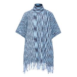 ebeeza Damen Sweater in BLAU MEHRFARBIG | Gr.: XS/S